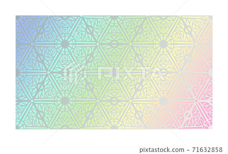 Holographic texture with geometric foil tracery - Stock Illustration ...