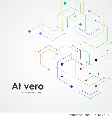 Abstract network design. Digital technology... - Stock Illustration ...