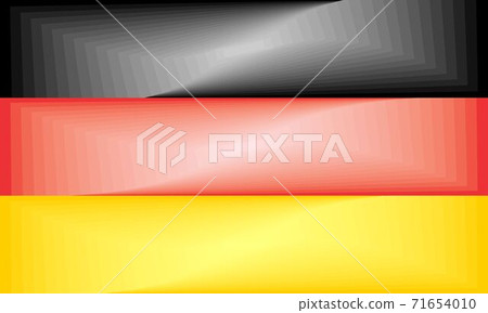 Germany Gradient Flag - Stock Illustration [71654010] - PIXTA