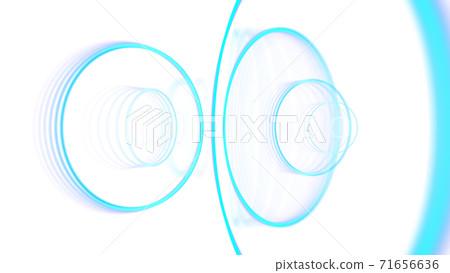 CG circle: Multiple rotating rings - Stock Illustration [71656636] - PIXTA