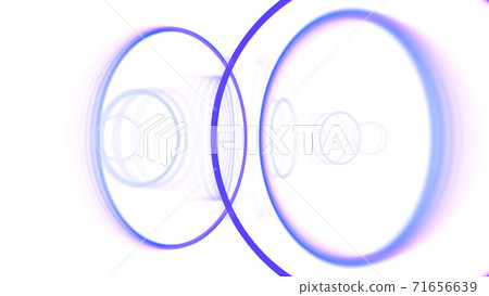 CG circle: Multiple rotating rings - Stock Illustration [71656639] - PIXTA