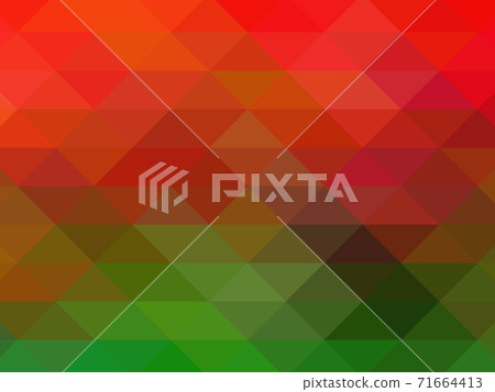 Triangular pixelation. Multi-colored pixel... - Stock Illustration ...