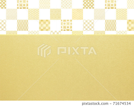 Gold and white checkered background-there are... - Stock Illustration ...