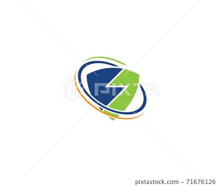 Power Shield logo template - Stock Illustration [71676126] - PIXTA