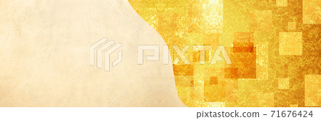Background of gilt - Stock Illustration [71676424] - PIXTA
