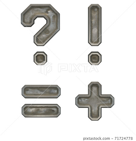 Set of symbols question mark, exclamation mark,... - Stock Illustration ...