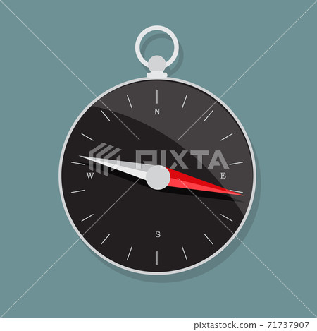Compass direction icon for web design isolated... - Stock Illustration ...