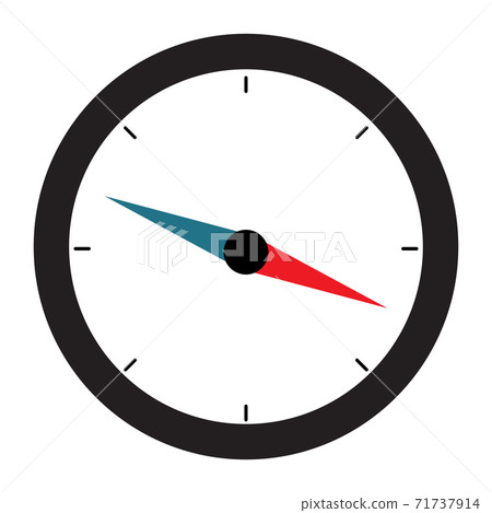 Compass direction icon for web design isolated... - Stock Illustration ...