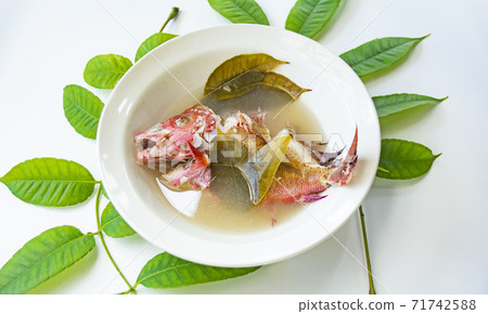 A traditional dish from the Republic of Palau... - Stock Photo ...