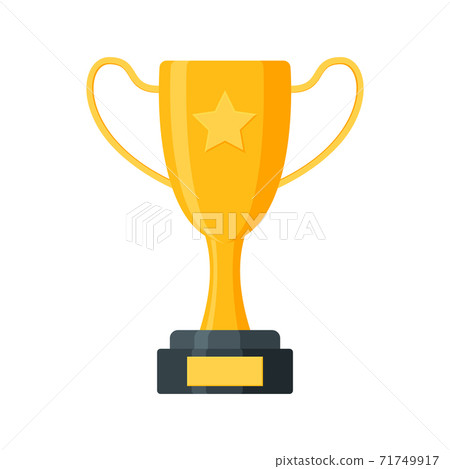 Success symbols, reward for winner flat icons - Stock Illustration ...