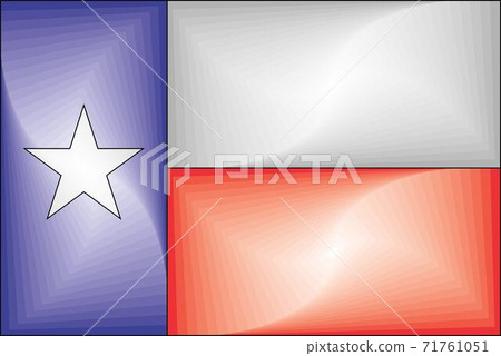 Texas Gradient Flag - Stock Illustration [71761051] - PIXTA