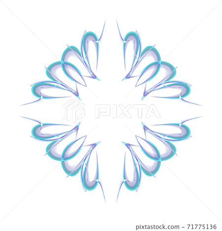 Beautiful rectangle (transparent PNG... - Stock Illustration [71775136 ...