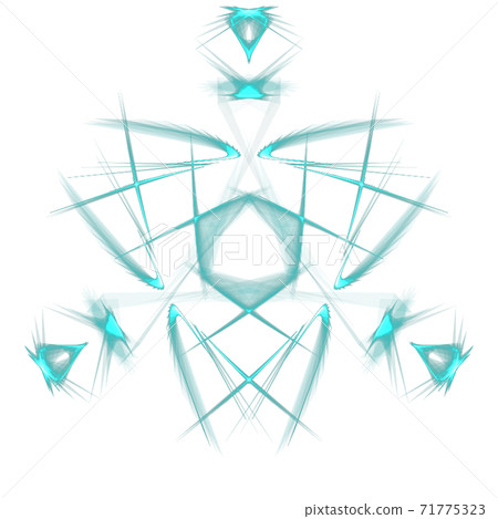 Beautiful triangle (transparent PNG background)... - Stock Illustration ...