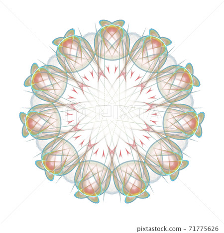 Beautiful hendecagon (transparent PNG... - Stock Illustration [71775626 ...