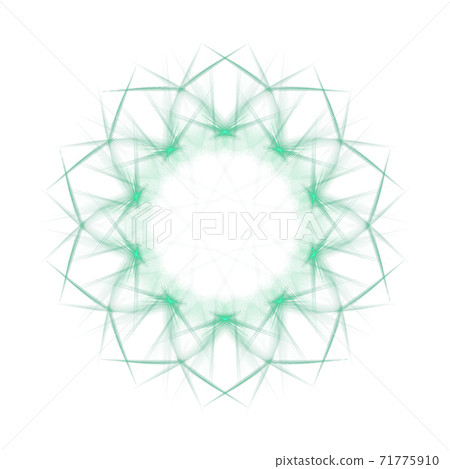 Beautiful decagon (transparent PNG background)... - Stock Illustration ...