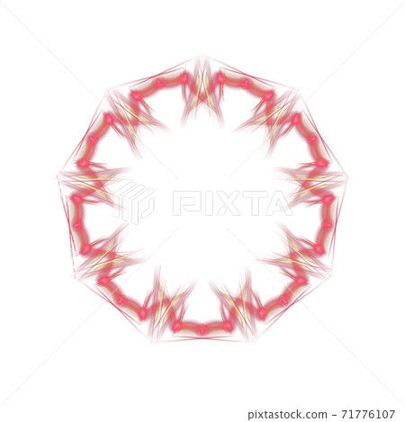 Beautiful nonagon (transparent PNG background)... - Stock Illustration ...