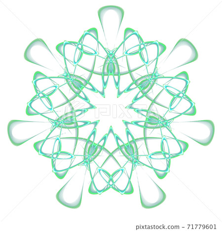 Beautiful heptagon (transparent PNG background)... - Stock Illustration ...