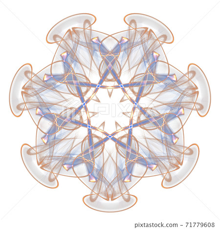 Beautiful heptagon (transparent PNG background)... - Stock Illustration ...