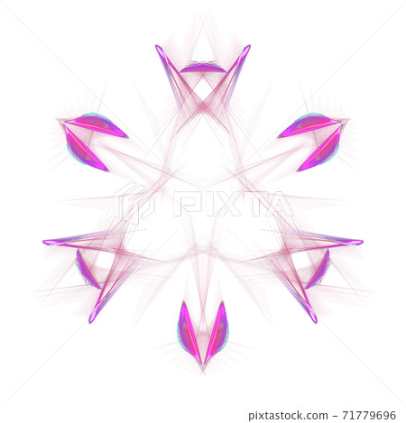 Beautiful triangle (transparent PNG background)... - Stock Illustration ...