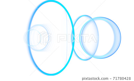 CG circle: Multiple rotating rings - Stock Illustration [71780428] - PIXTA