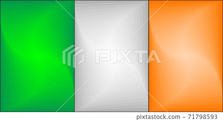 Ireland Gradient Flag - Stock Illustration [71798593] - PIXTA