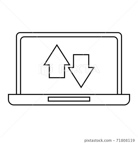 Isolated increased report draw - Stock Illustration [71808119] - PIXTA