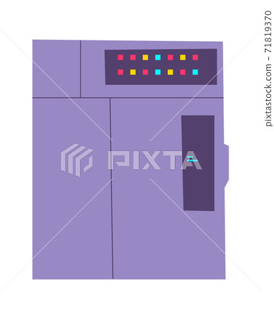 Server rack cartoon vector illustration - Stock Illustration [71819370 ...