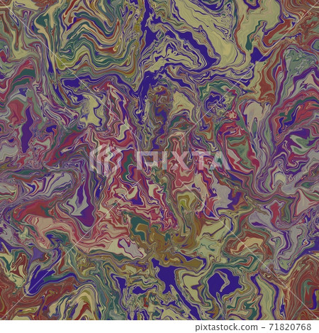 Abstract seamless pattern. Liquid marble wave... - Stock Illustration ...