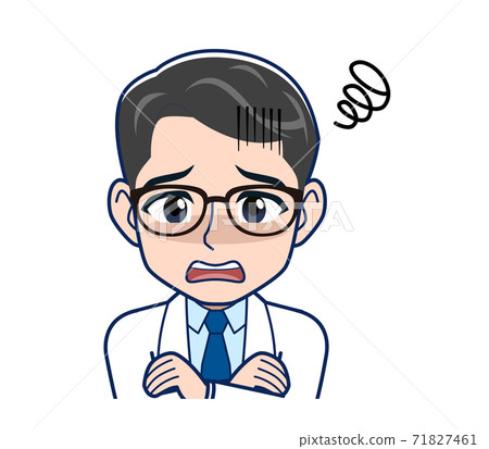 doctor, physician, frustration - Stock Illustration [71827461] - PIXTA