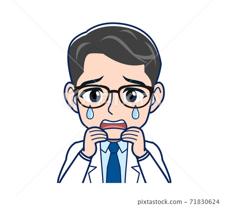doctor, physician, cry - Stock Illustration [71830624] - PIXTA
