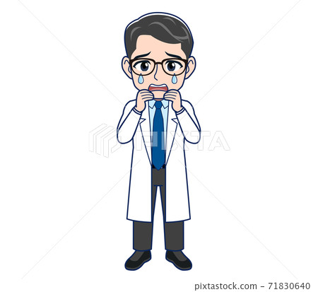 doctor, physician, cry - Stock Illustration [71830640] - PIXTA