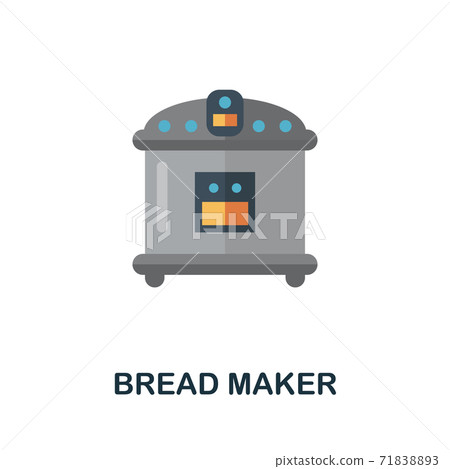 Bread Maker icon. Simple element from kitchen... - Stock Illustration ...
