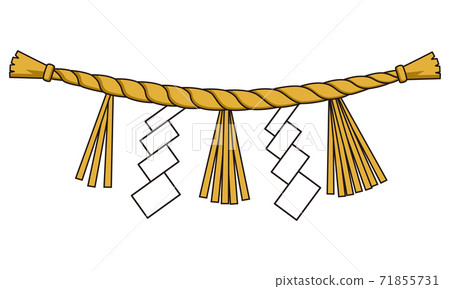 Shimenawa Shimenawa - Stock Illustration [71855731] - PIXTA