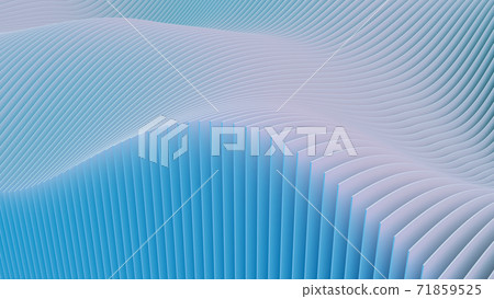 Modern background of light blue waves of many... - Stock Illustration ...