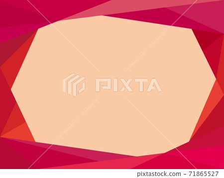 Geometric pattern frame triangle - Stock Illustration [71865527] - PIXTA