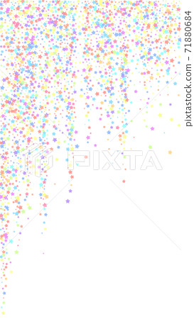 Festive great confetti. Celebration stars. Colorfu - Stock Illustration ...
