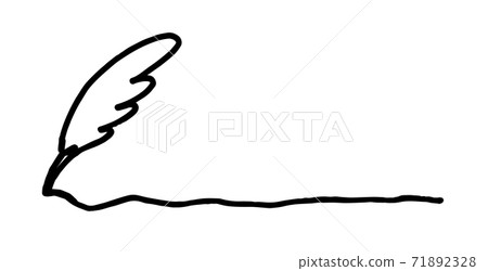 Quill line - Stock Illustration [71892328] - PIXTA