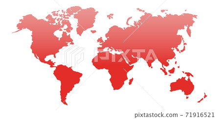 High-definition world map illustration. - Stock Illustration [71916521 ...