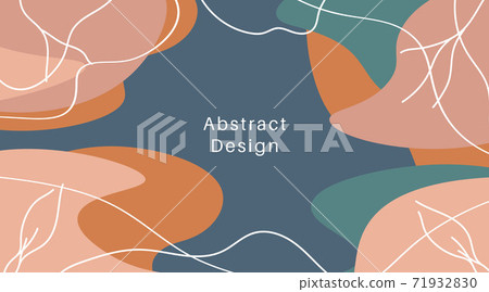 Simple abstract background in pastel color with... - Stock Illustration ...