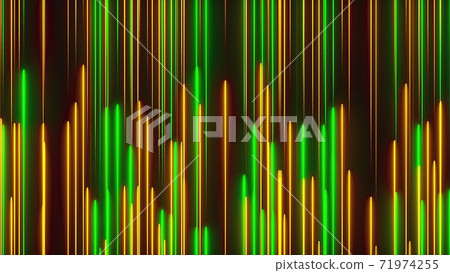 Many vertical neon lighting lines, abstract...-插圖素材 [71974255] - PIXTA圖庫