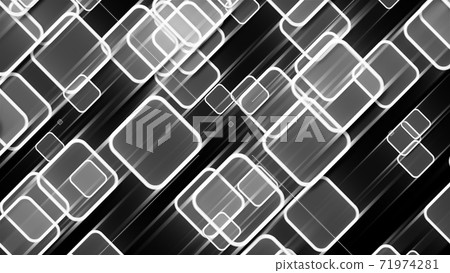 3d rendering abstract squares. Concept of... - Stock Illustration ...