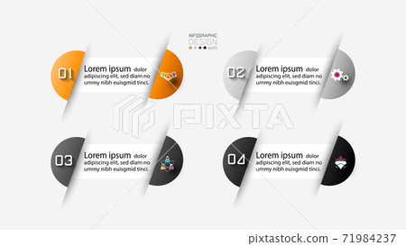 4 stages of displaying through the capsule... - Stock Illustration ...