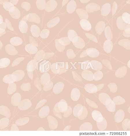 Seamless dry lunaria floral vector pattern.... - Stock Illustration [72008255] - PIXTA