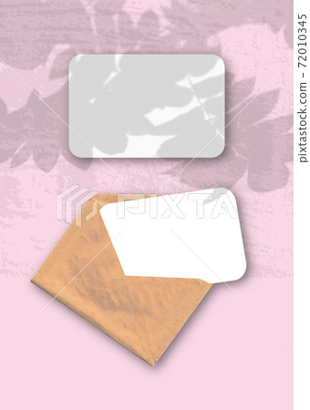An envelope with two sheets of textured white... - Stock Illustration ...