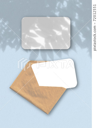 An envelope with two sheets of textured white... - Stock Illustration ...