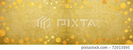 Gold ball frame of celebration image - Stock Illustration [72013895 ...