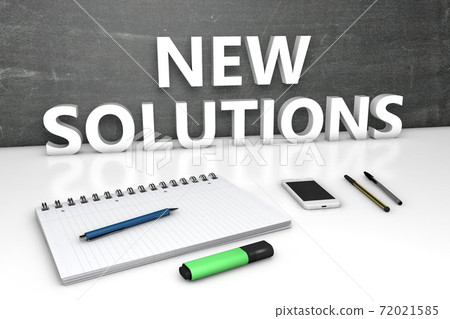 New Solutions - Stock Illustration [72021585] - PIXTA