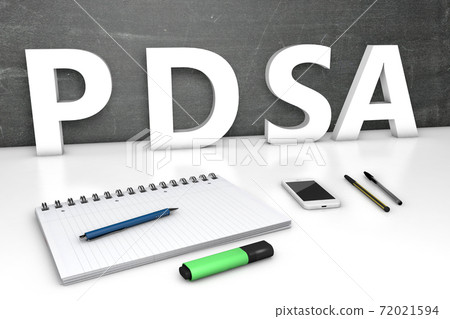 PDSA - Plan Do Study Act - Stock Illustration [72021594] - PIXTA