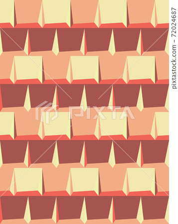 Seamless geometric pattern with the image of... - Stock Illustration ...
