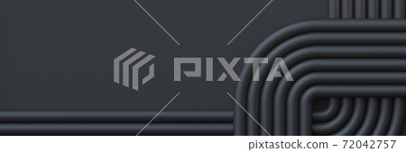 Abstract background parallel lines composition 3D - Stock Illustration ...